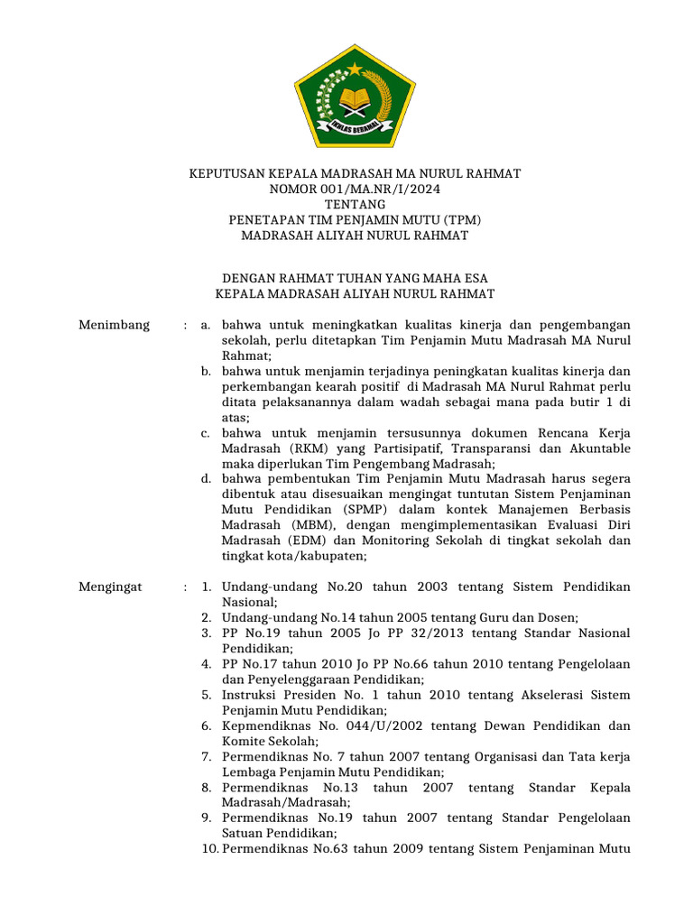 SK TPM | PDF