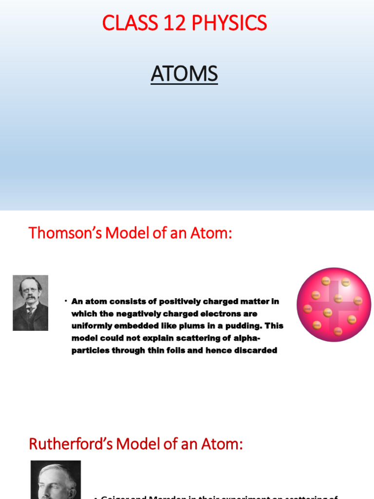12 Atoms 1 | PDF