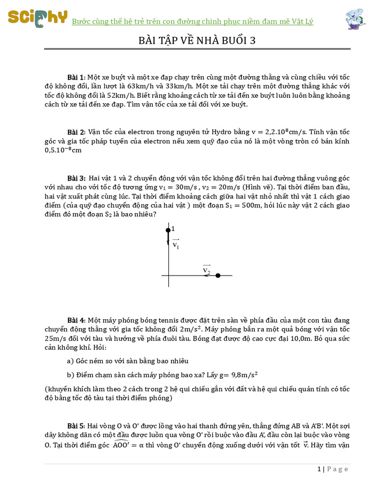12 - 18 BTVN Bài Tập Toán Sơ Cấp | PDF