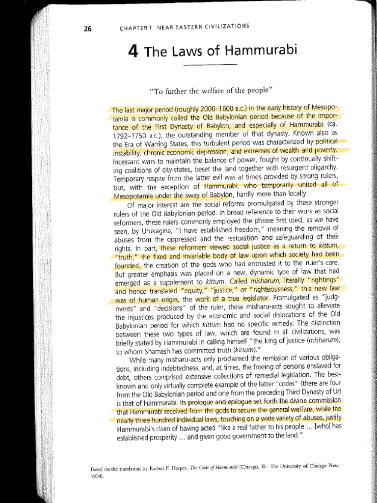 Bailkey 4 Hammurabi | PDF