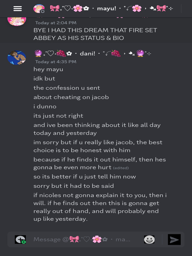 (1007) Discord @?₊˚♡˖? ・mayu!・˚⤹?﹐ ?˚⊹ | PDF