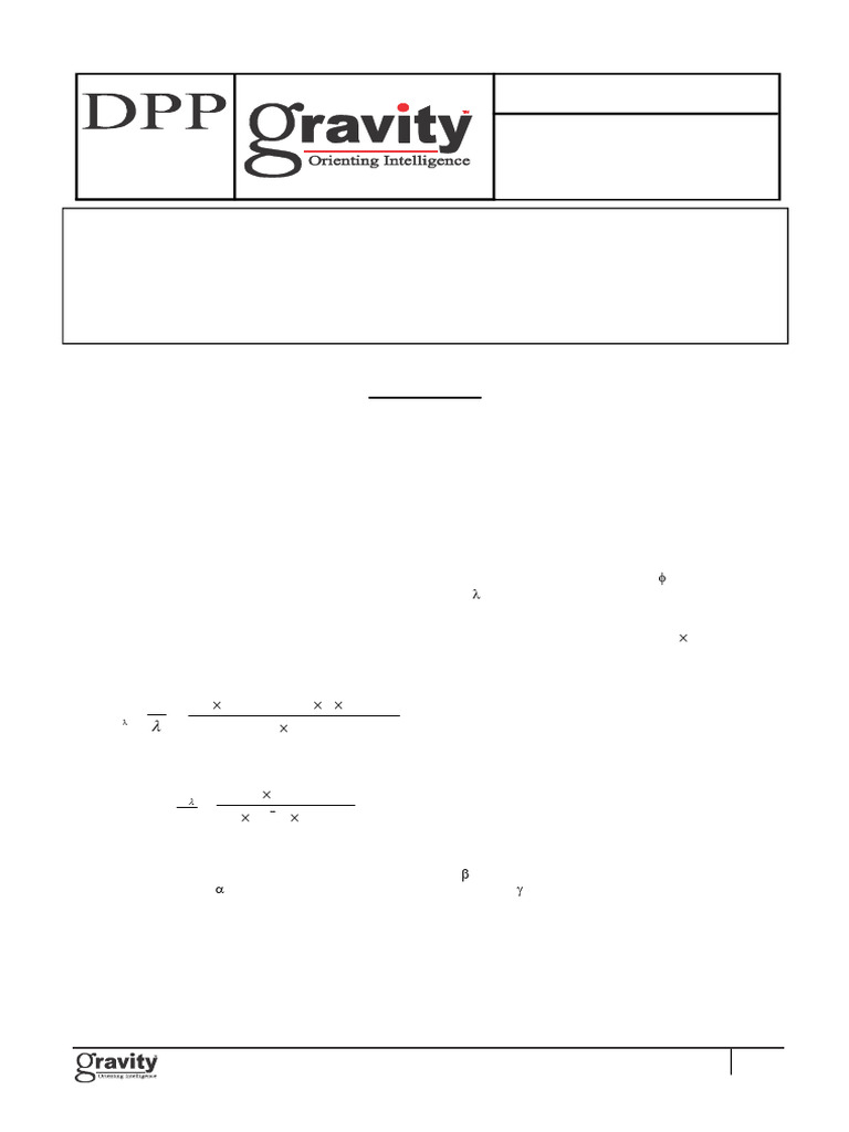 DPP - 08 With Solution | PDF