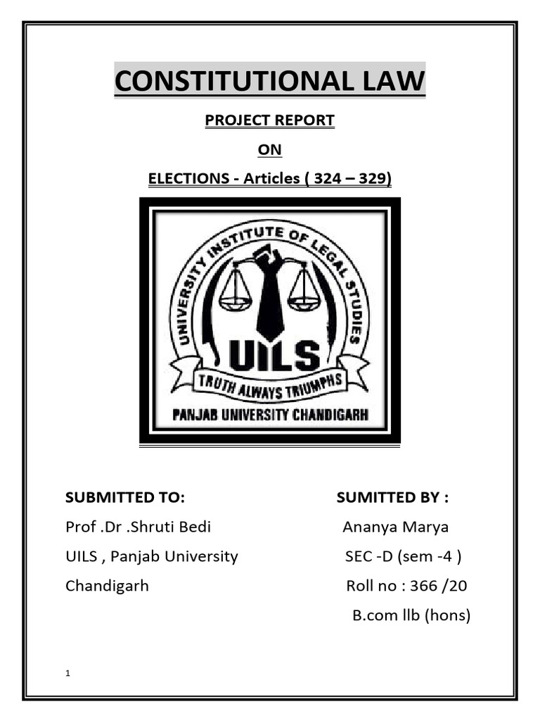Constitutional Law | PDF