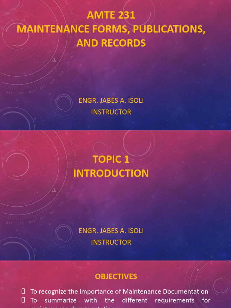 Amte 231 Lesson 1 - Introduction | PDF Amte 231 Lesson 1 - Introduction | PDF
