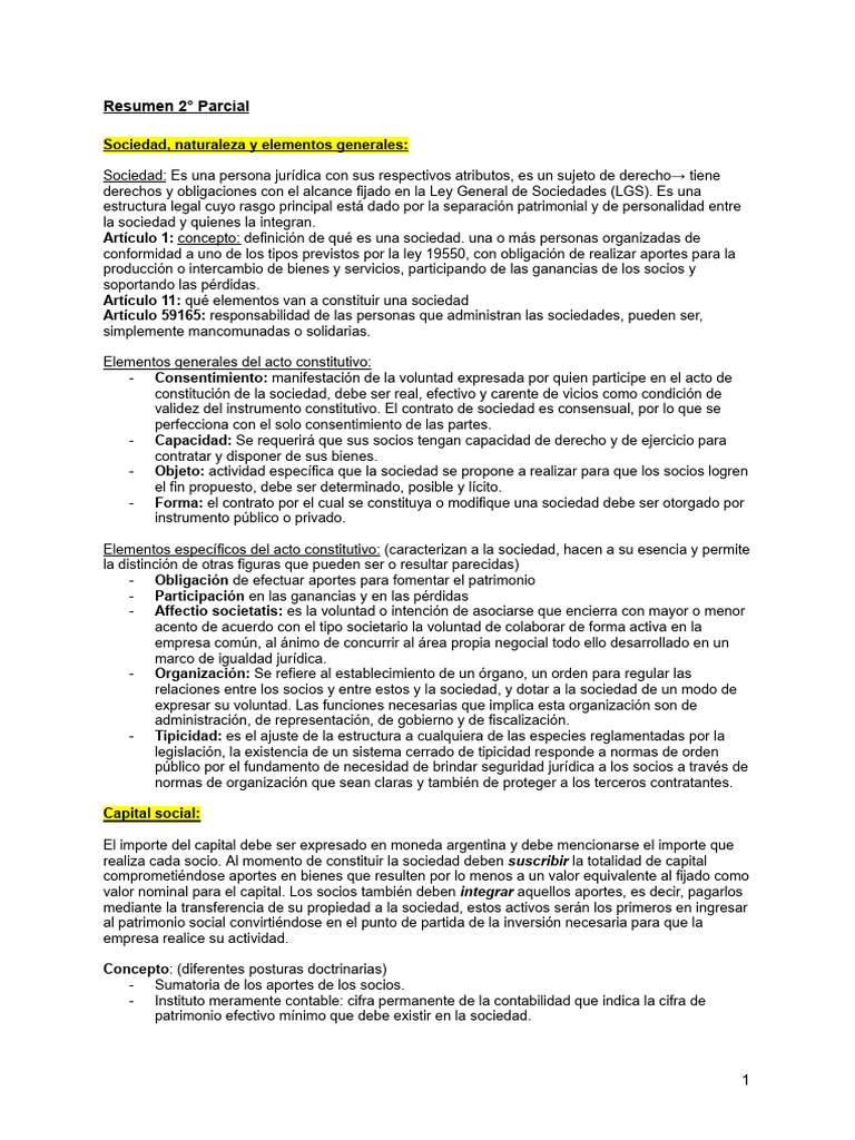 Resumen 2° Parcial | PDF