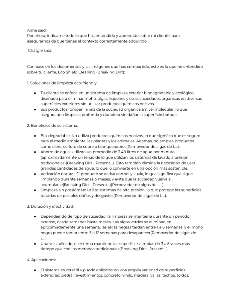 Eco Shield Cleaning - Estrategia de Contenidos | PDF