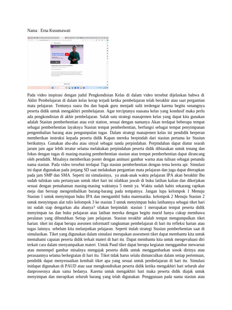 Erna Kusumawati Resume | PDF