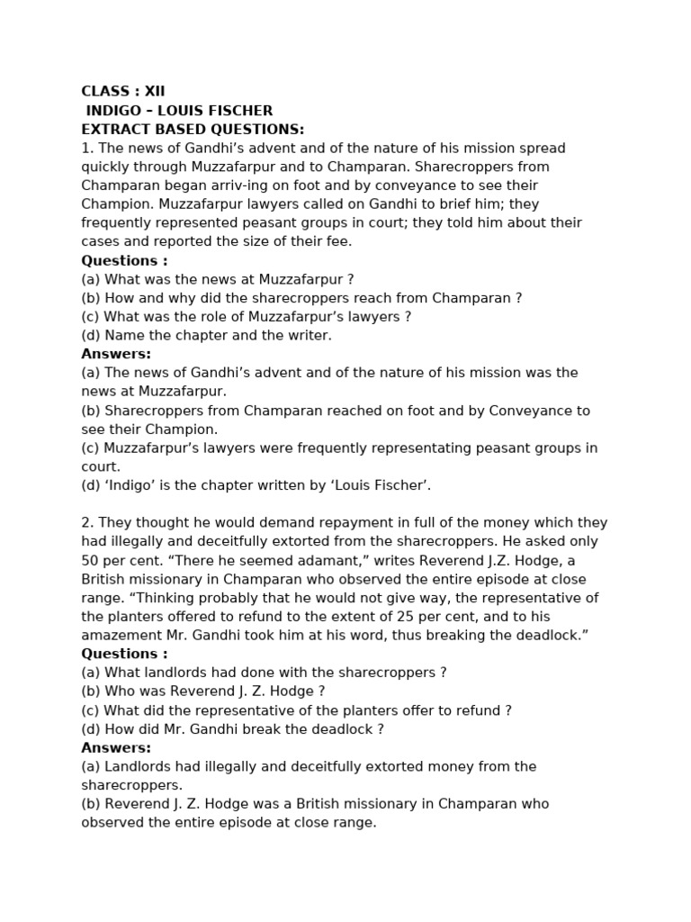 Indigo Notes | PDF