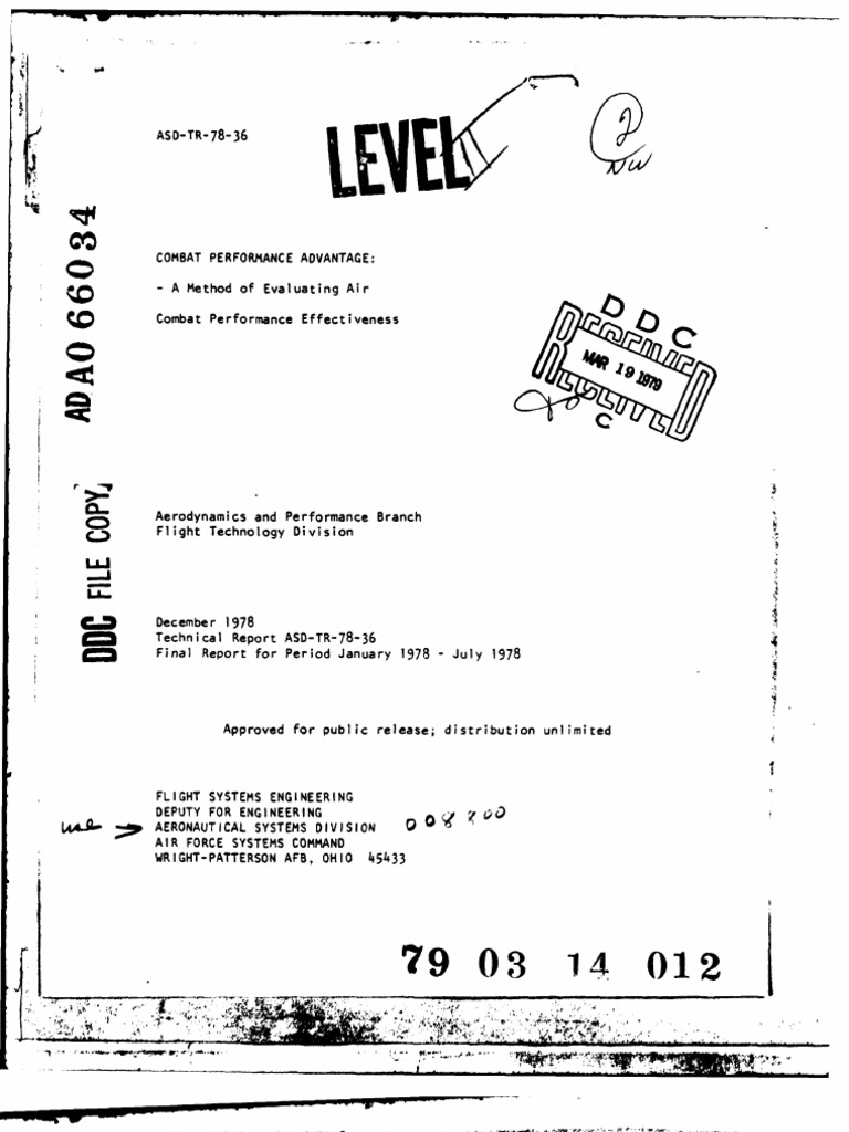 Fighters Performance Evaluation | PDF | Fighter Aircraft | Aerial Warfare
