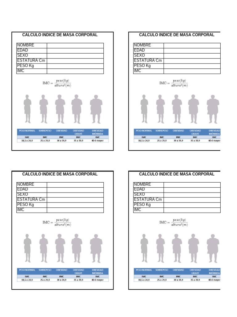 Asistencia e IMC | PDF