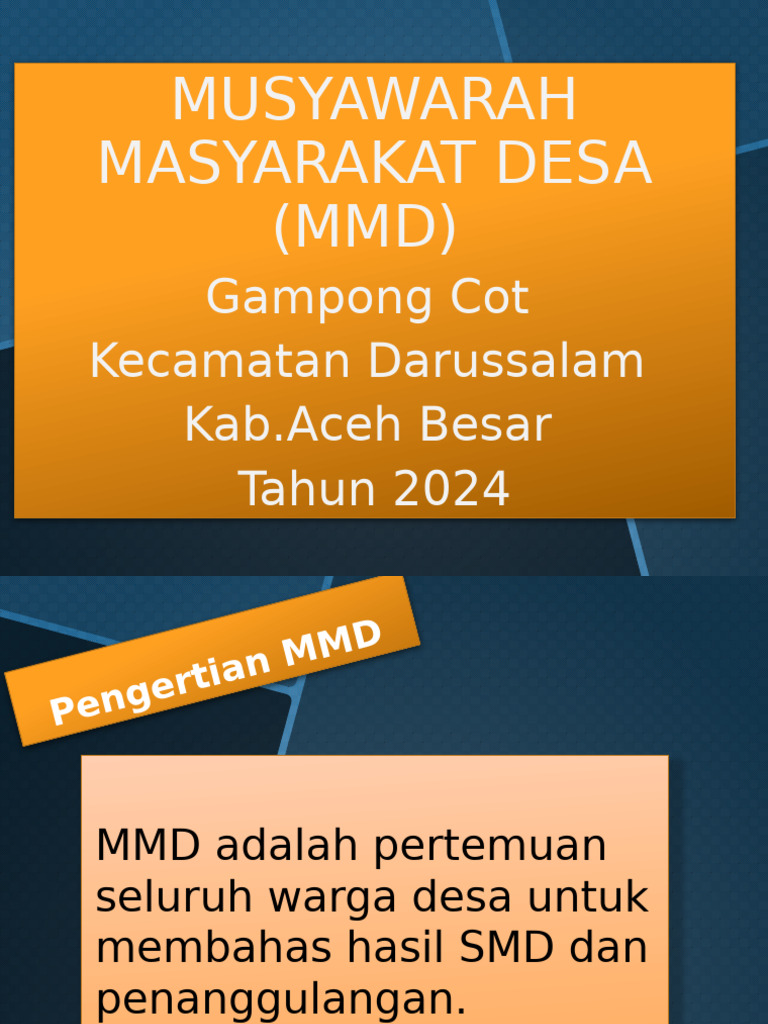 Power Poin MMD | PDF