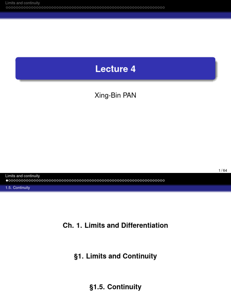 Lecture4 | PDF