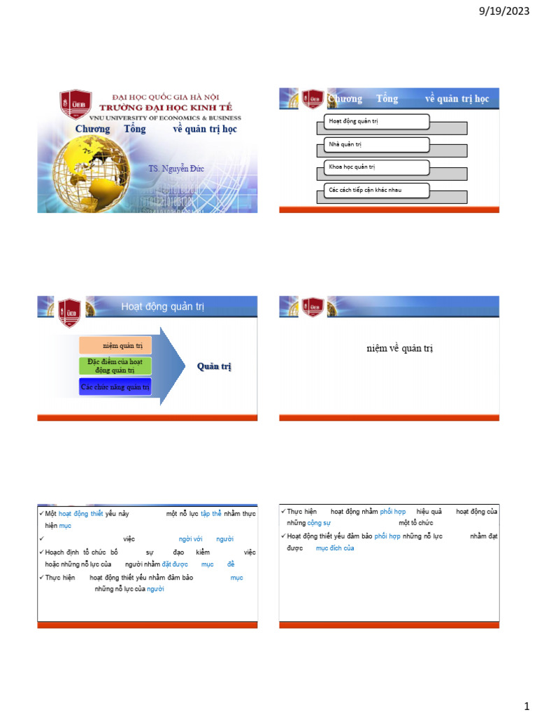 QTH C1 Tong Quan Ve QTH | PDF