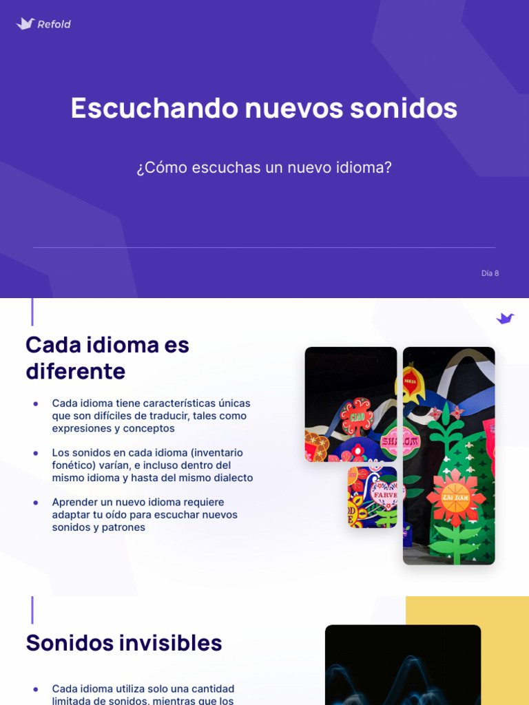 D a 8 Escuchando Nuevos Sonidos | PDF
