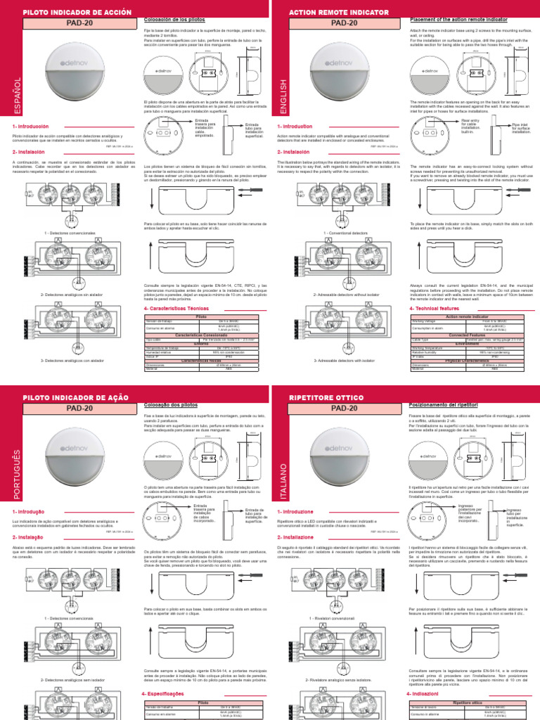 Manual - PAD-20 (MU 591 M 2024 A) | PDF