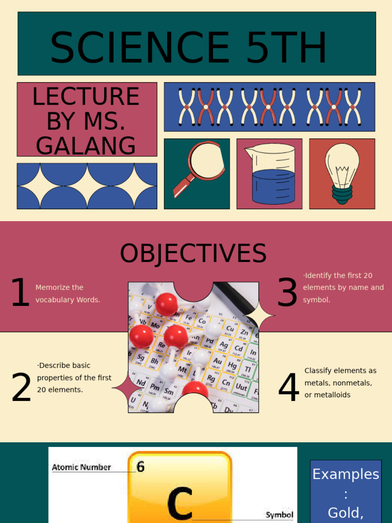 Tyler Science Lesson | PDF | Chemical Elements | Chemical Substances