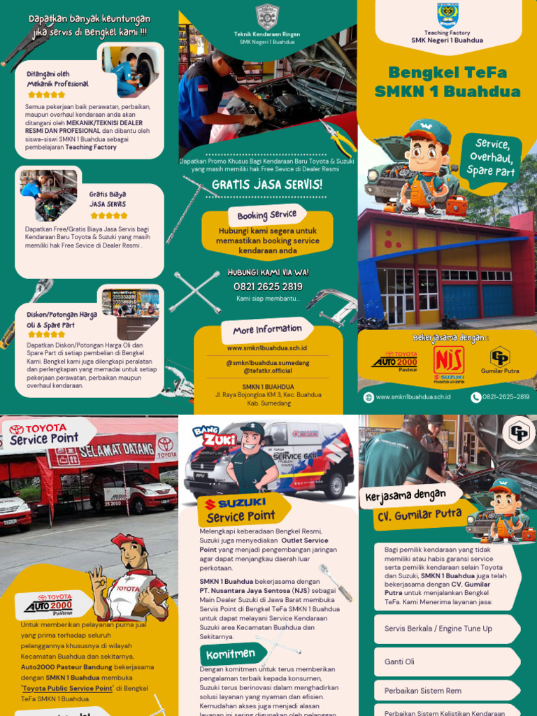 Brosur TeFa SMKN 1 Buahdua | PDF