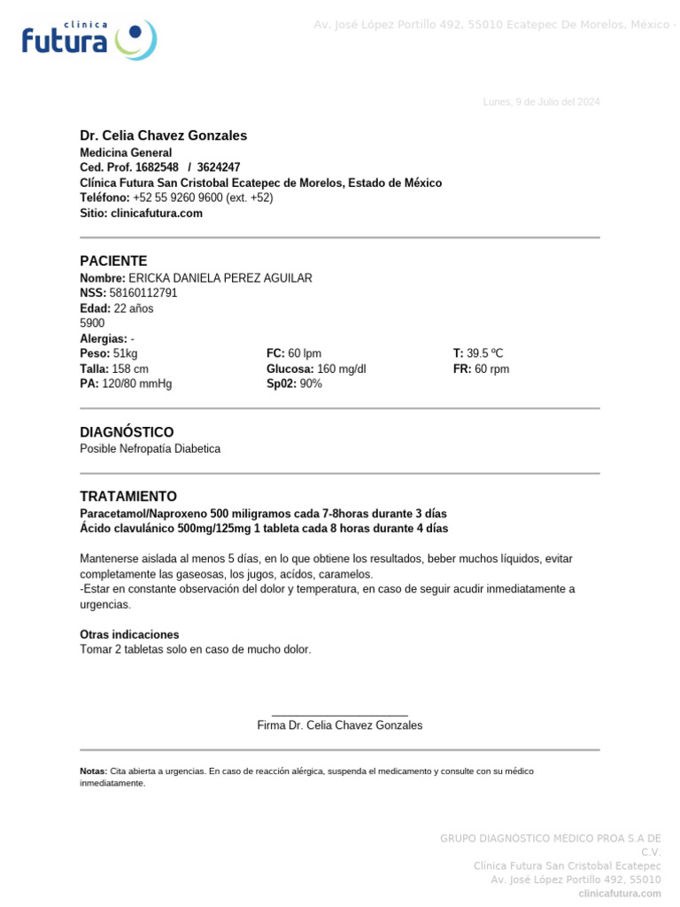 Receta Medica Editable | PDF | Salud y bienestar