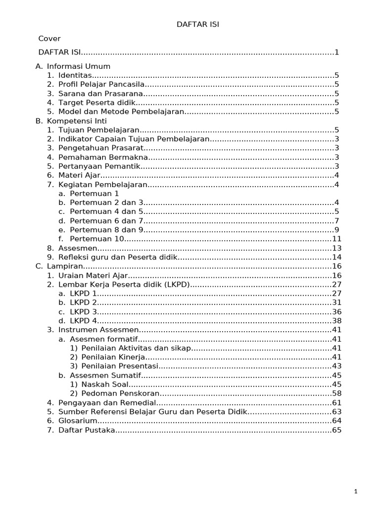05 Modul Ajar Pengukuran | PDF