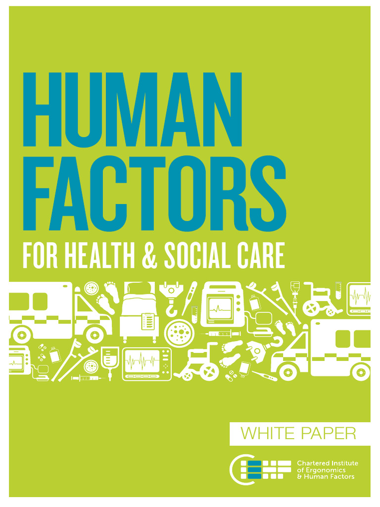 Human Factors For Health y Social Care | PDF