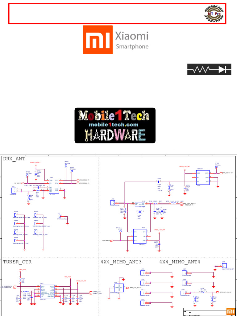 Schematic Mi 8 | PDF