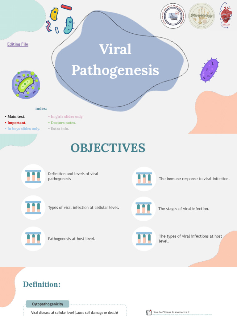 _Viral Pathogenesis pptx | PDF