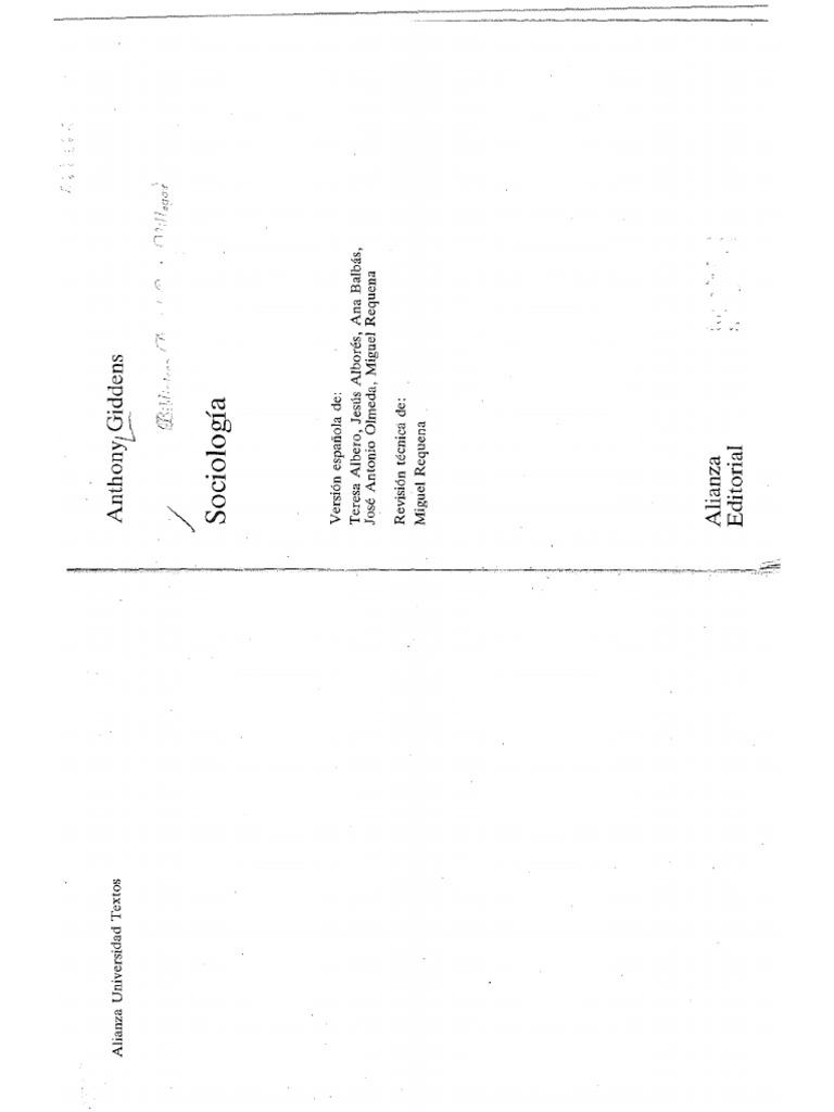 Giddens | PDF