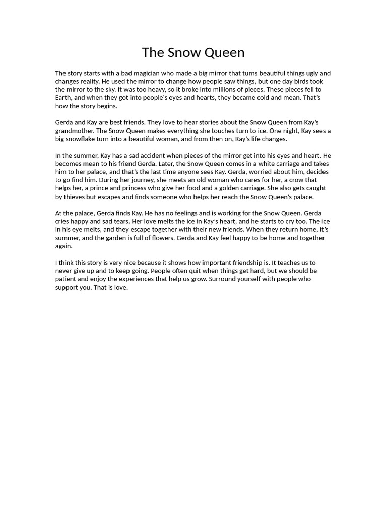 The Snow Queen | PDF
