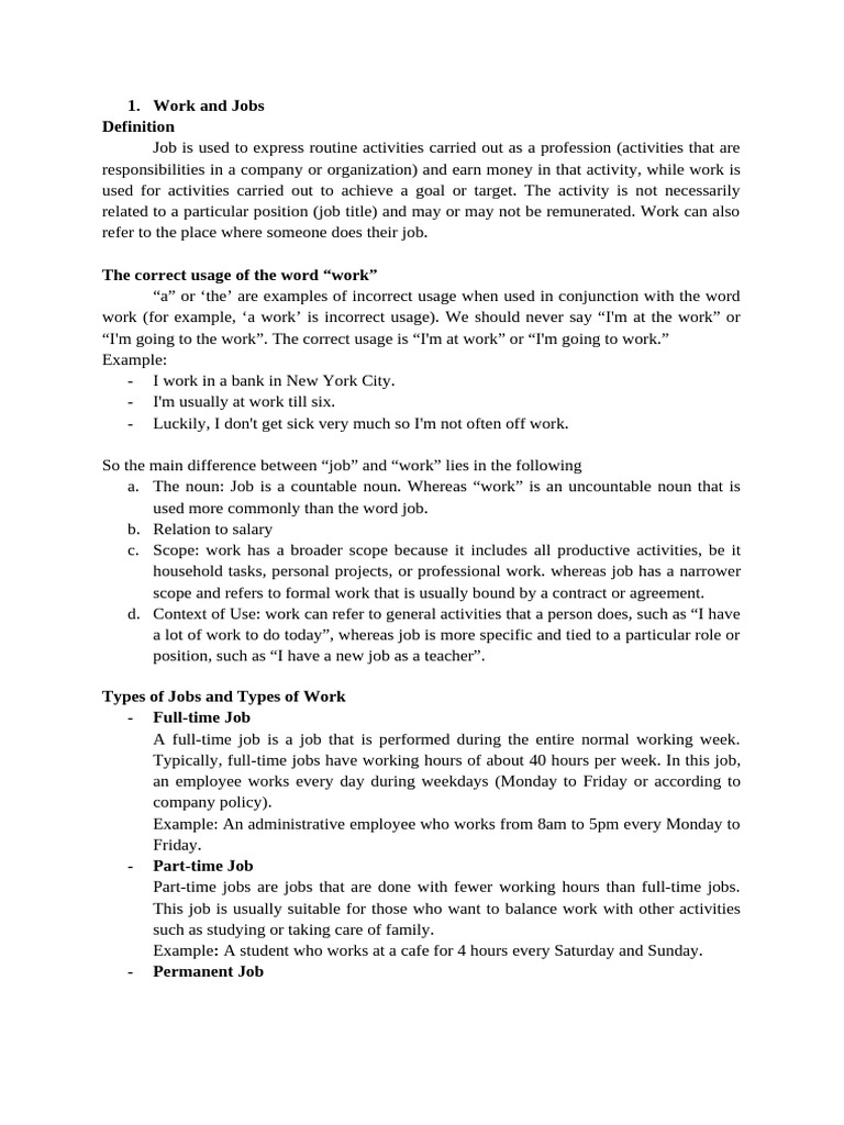 Professional English - Introduction Jobs, People, and Organization | PDF