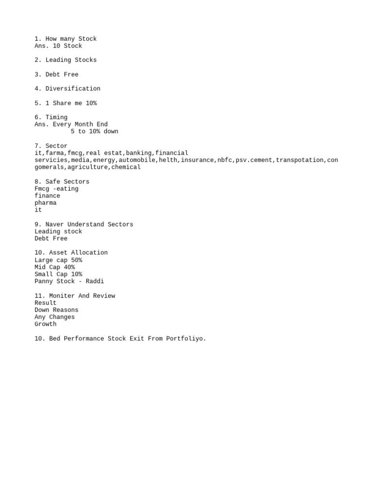 How To Create Portfoliyo | PDF