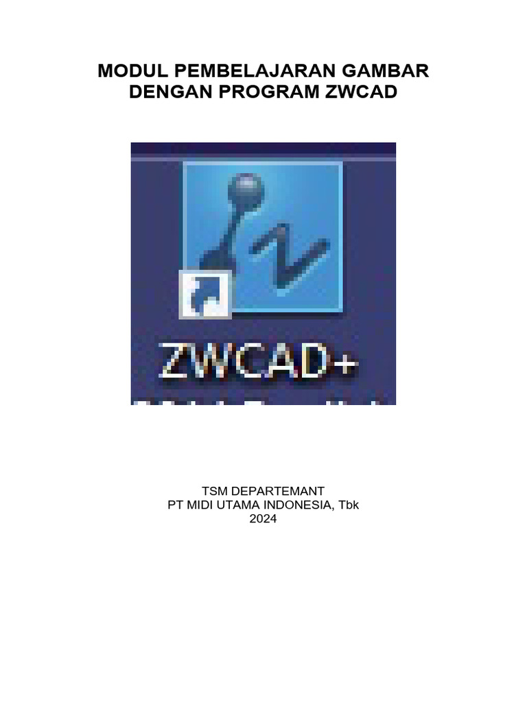 Modul Training Zwcad | PDF