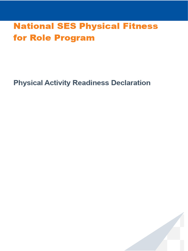 MPFFR_Physical Activity Readiness Declaration_V24-01 | PDF