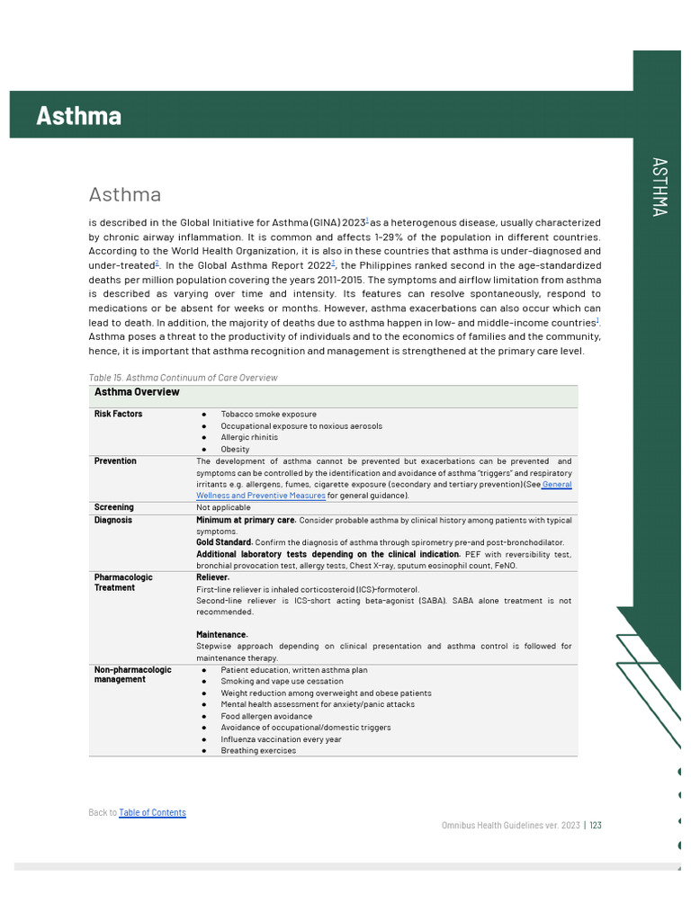 Asthma and COPD | PDF