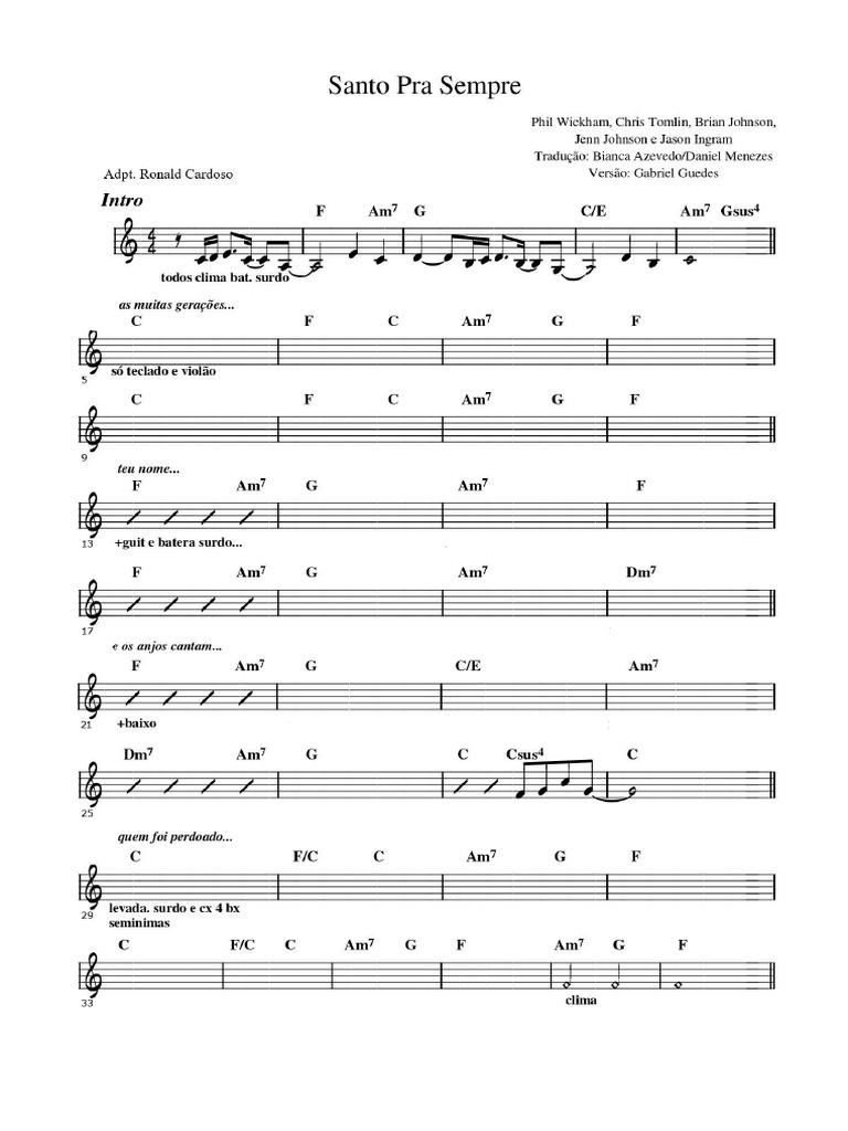 Santo Pra Sempre | PDF