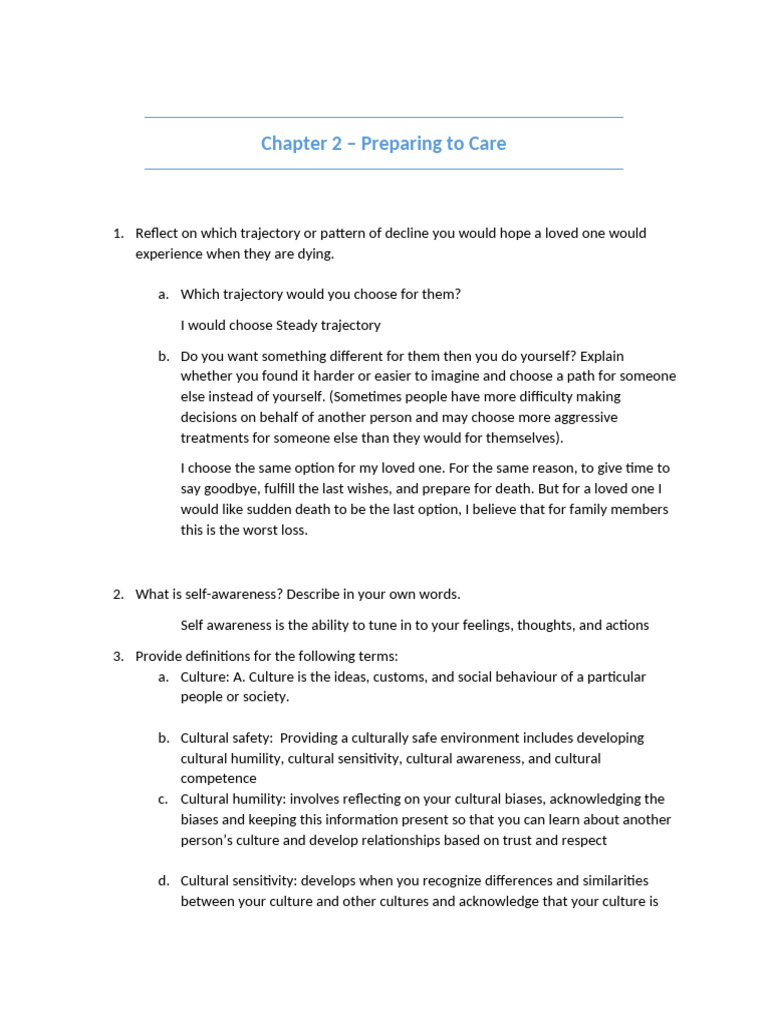 CHapter 2 - Assignment | PDF