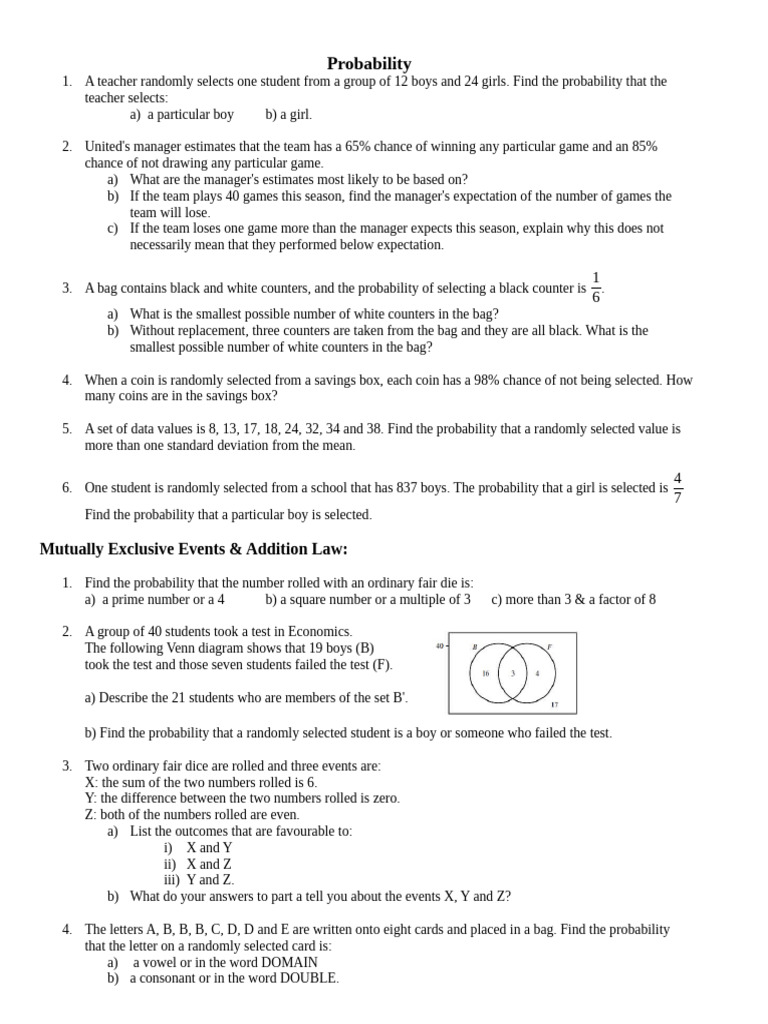 2 Probability | PDF