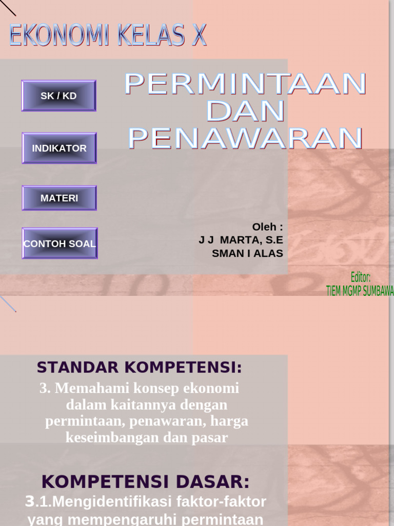 sk3-kd3-1-PERMINTAAN DAN PENAWARAN | PDF