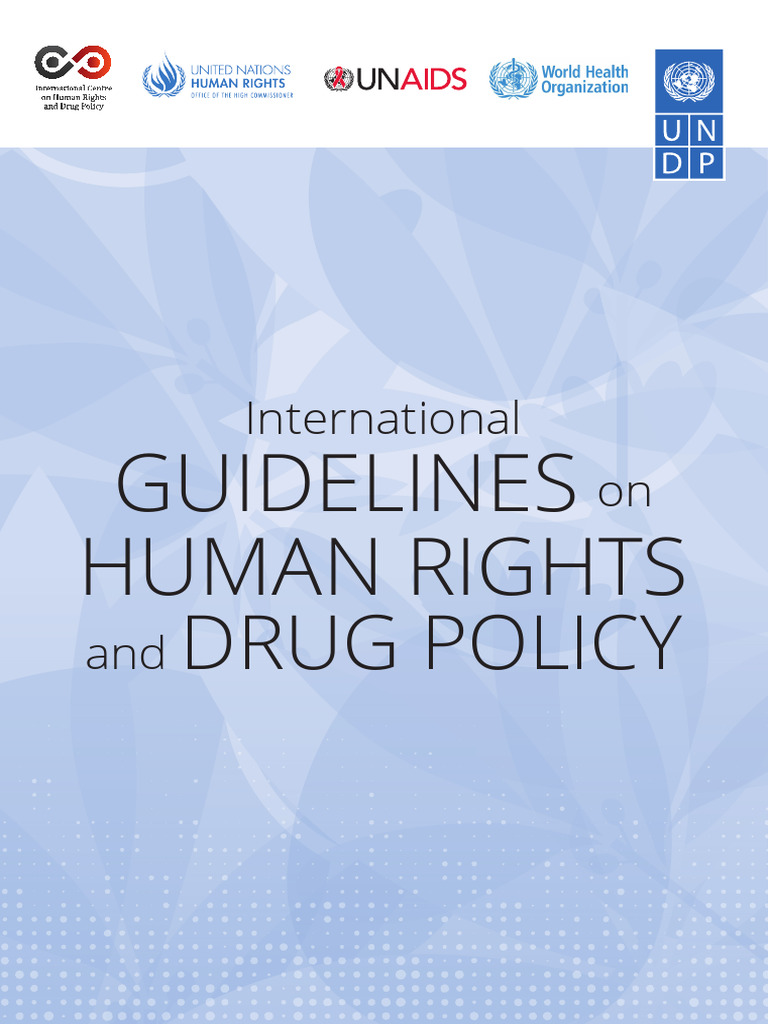 UNDP WHO UNAIDS UNHCHR HRDP Guidelines EN | PDF