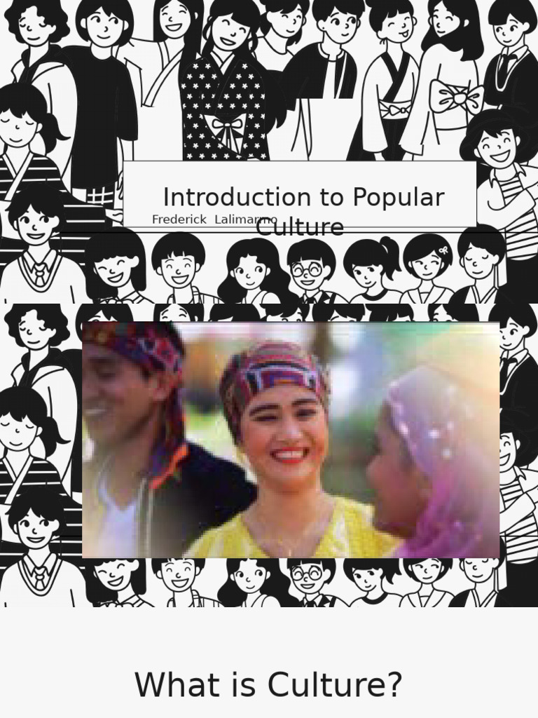 I. Introduction To Popular Culture | PDF