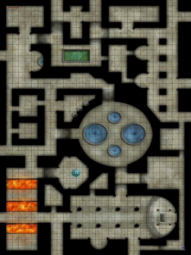 Flip Mat - Enormous Dungeon | PDF