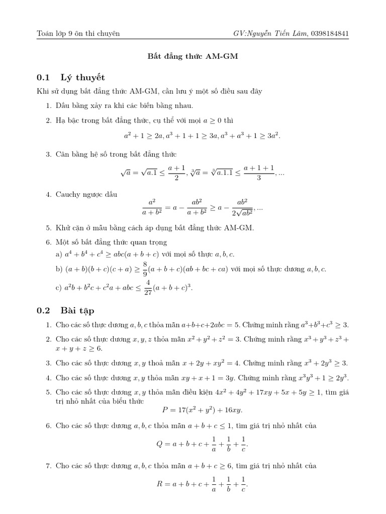 Bat Dang Thuc AM GM | PDF