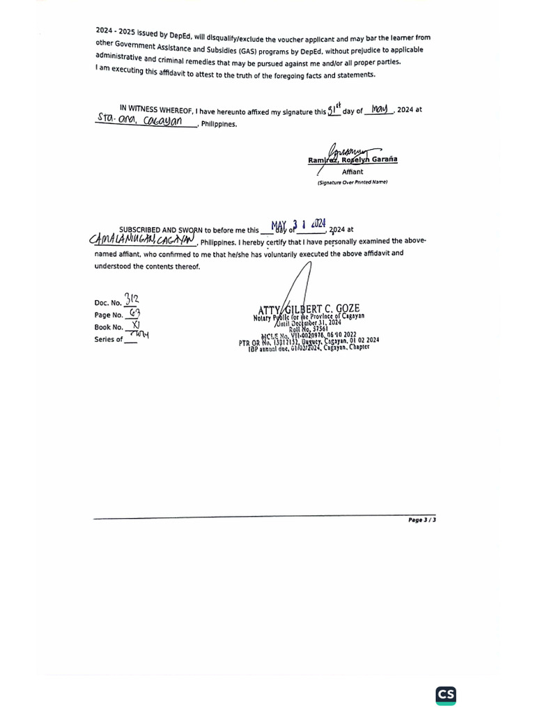 Roselyn Ramirez 3 | PDF