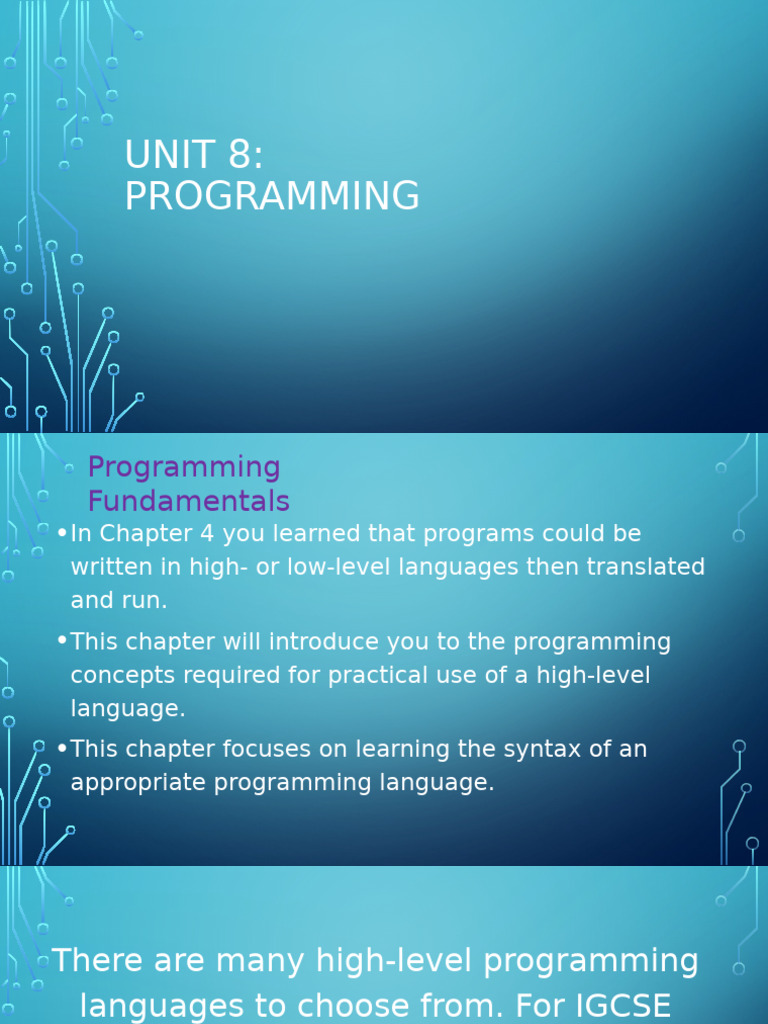 Unit 8 | PDF