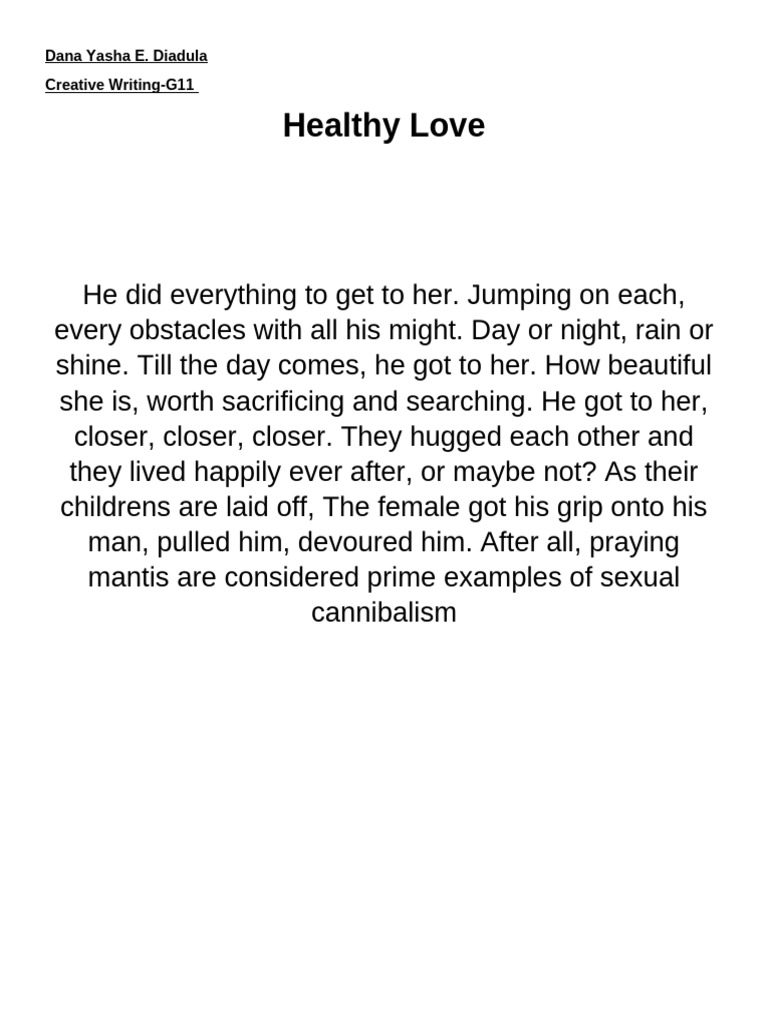Flash Fiction Activity - Diadula | PDF