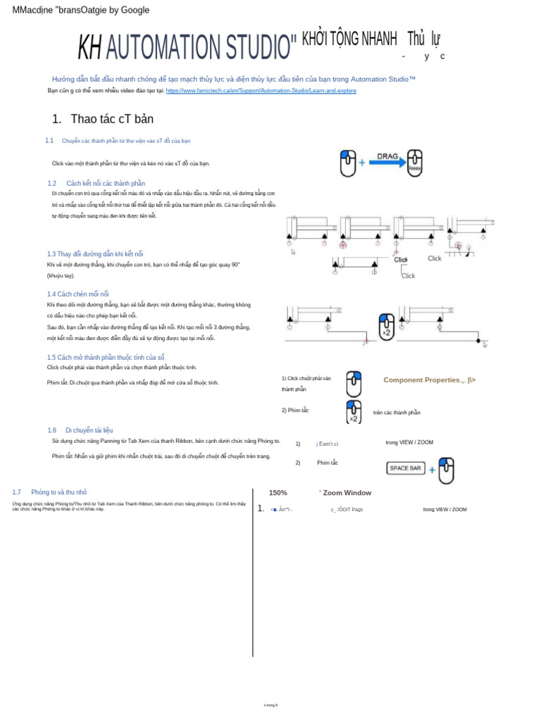 AUTOMATION STUDIO Quick Start Guide - Hydraulics (IEC Standard) - EN ...