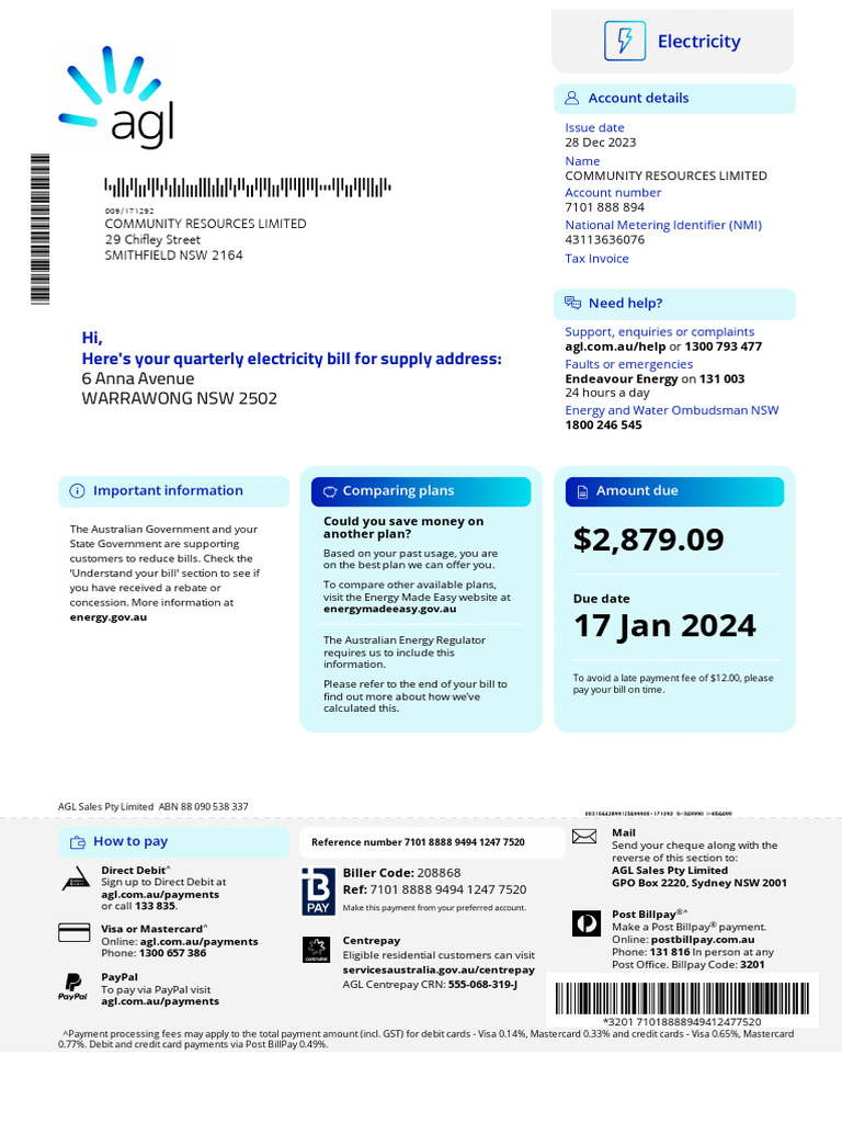 GC Electric Bill 2 | PDF