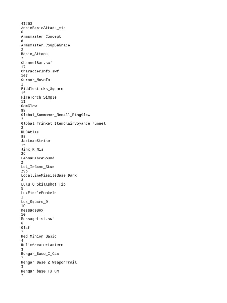 Loadtimings Map8 | PDF
