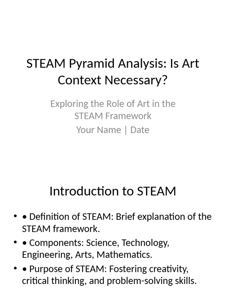 STEAM_Pyramid_Analysis | PDF