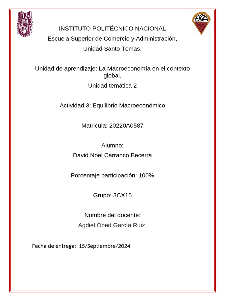 U3 Act3 David Becerra | PDF