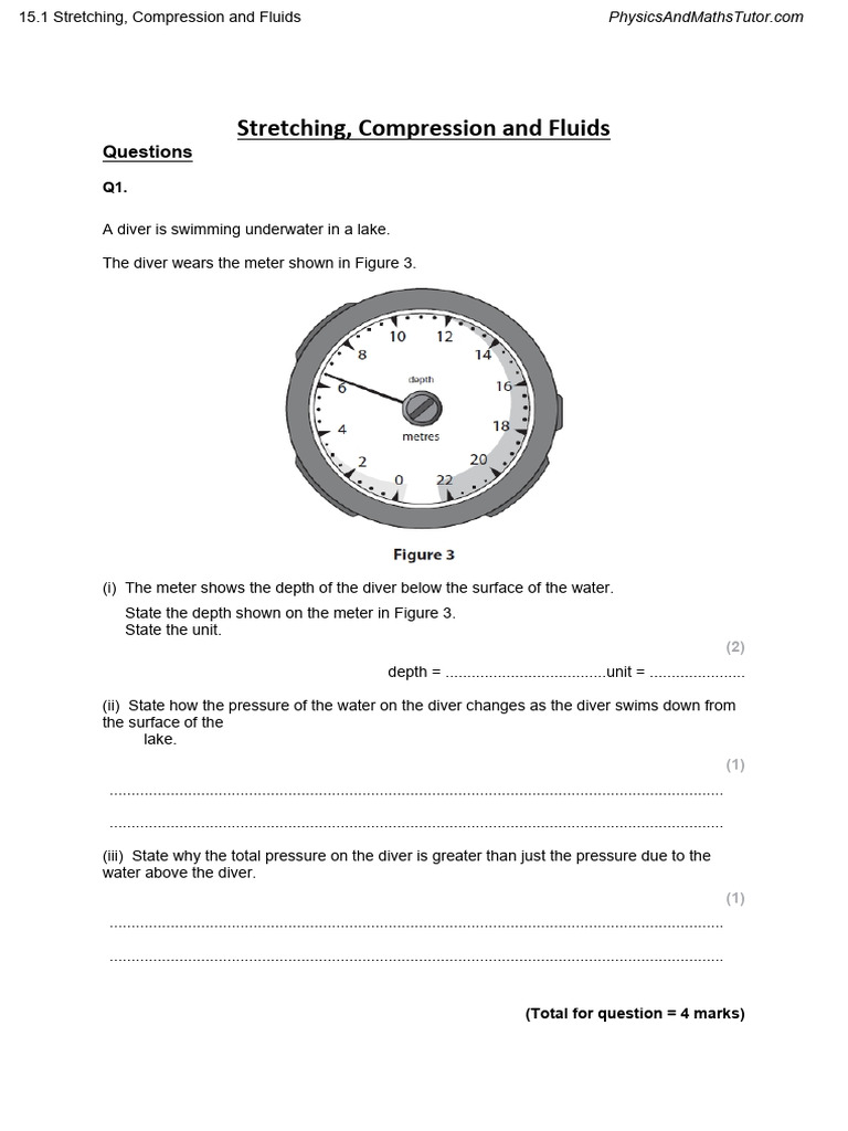 15.1 Stretching, Compression and Fluids | PDF